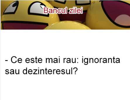 Bancul zilei - Brăila Portal